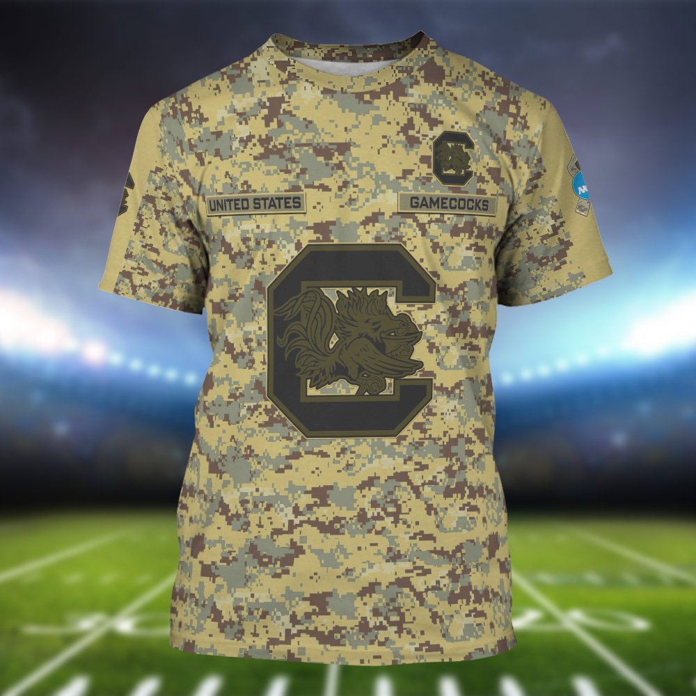 South Carolina Gamecocks Camouflage Hoodie, Sweatshirt, T-shirt, Zipper ...